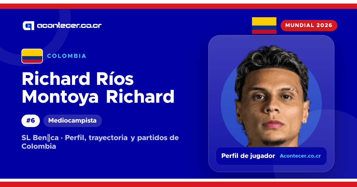 Richard Ríos Montoya Richard: perfil, club y partidos con Colombia en ...